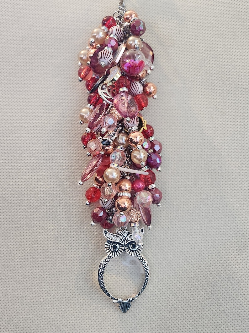 Chunky Charm Dangle for a Junk Journal, Key Chain Dangle, Purse Charm ...