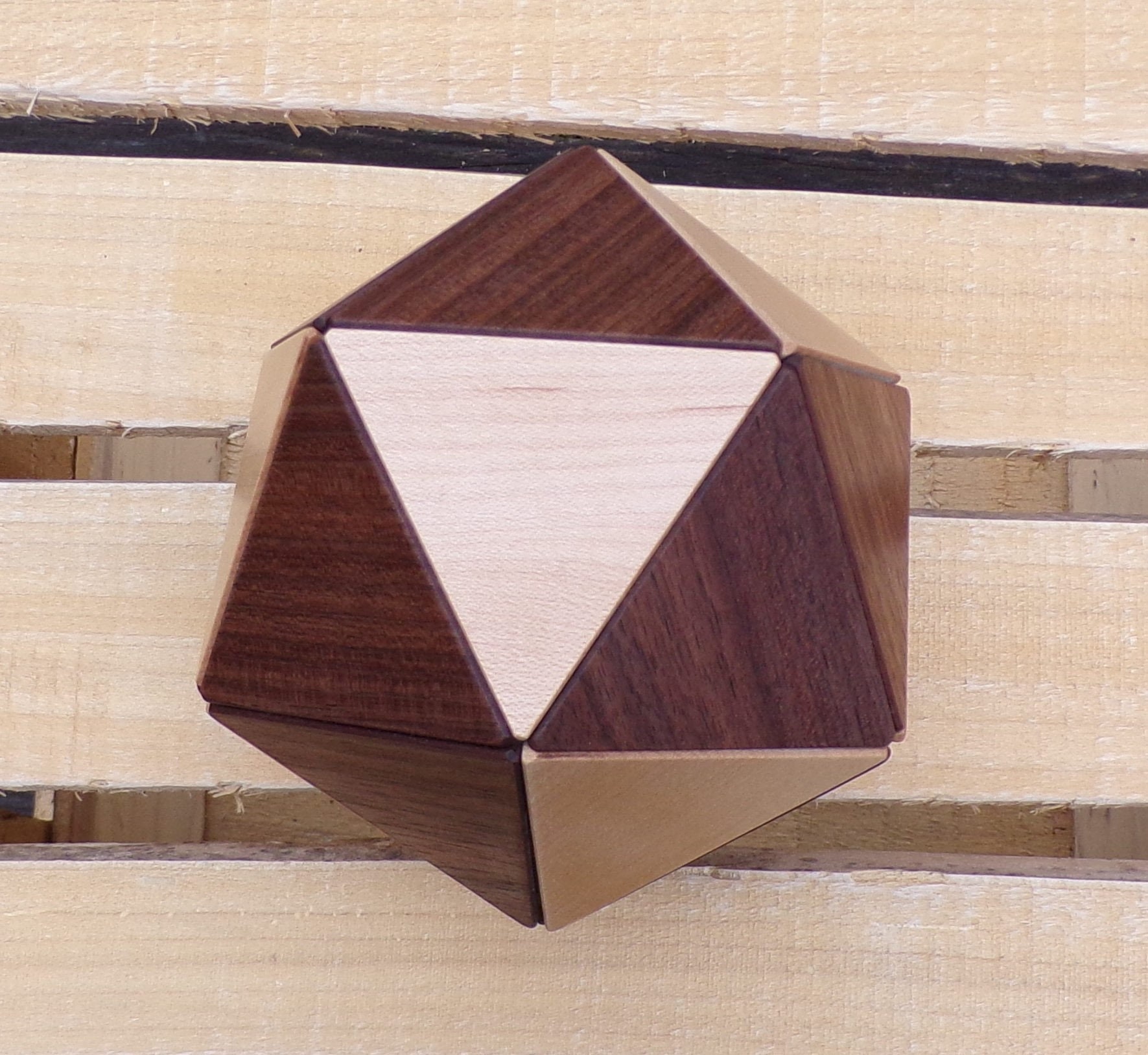 3D Puzzle Icosahedron - Etsy