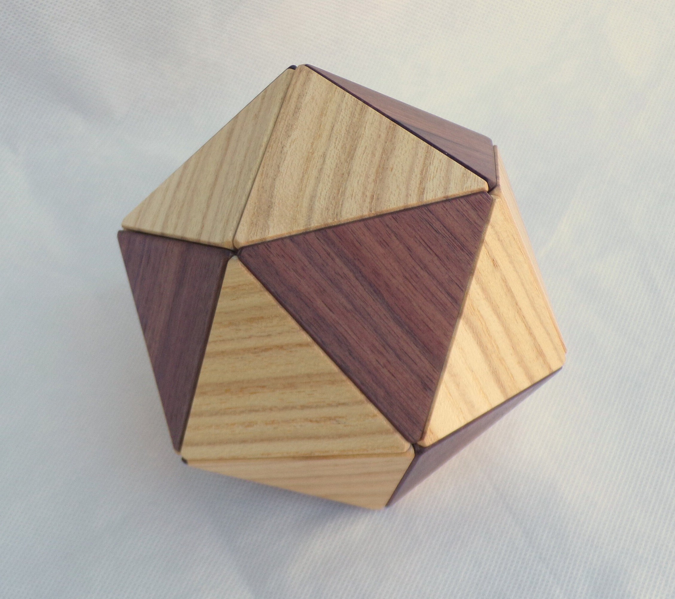 3D Puzzle Icosahedron - Etsy