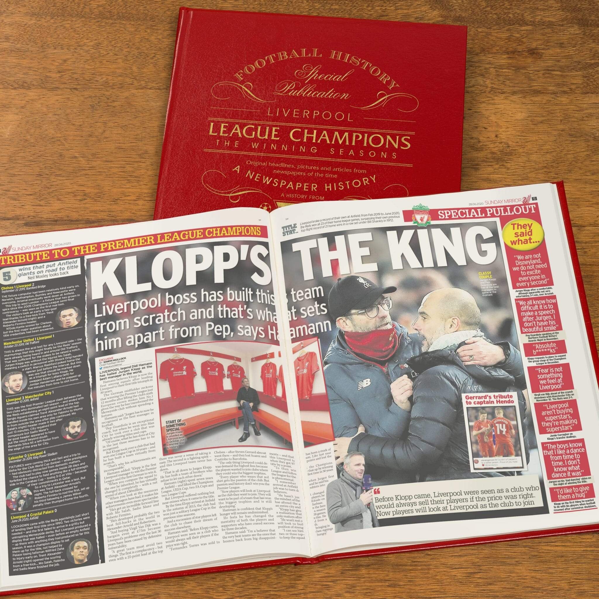 Personalised Liverpool FC Gifts Liverpool Champions League - Etsy.de