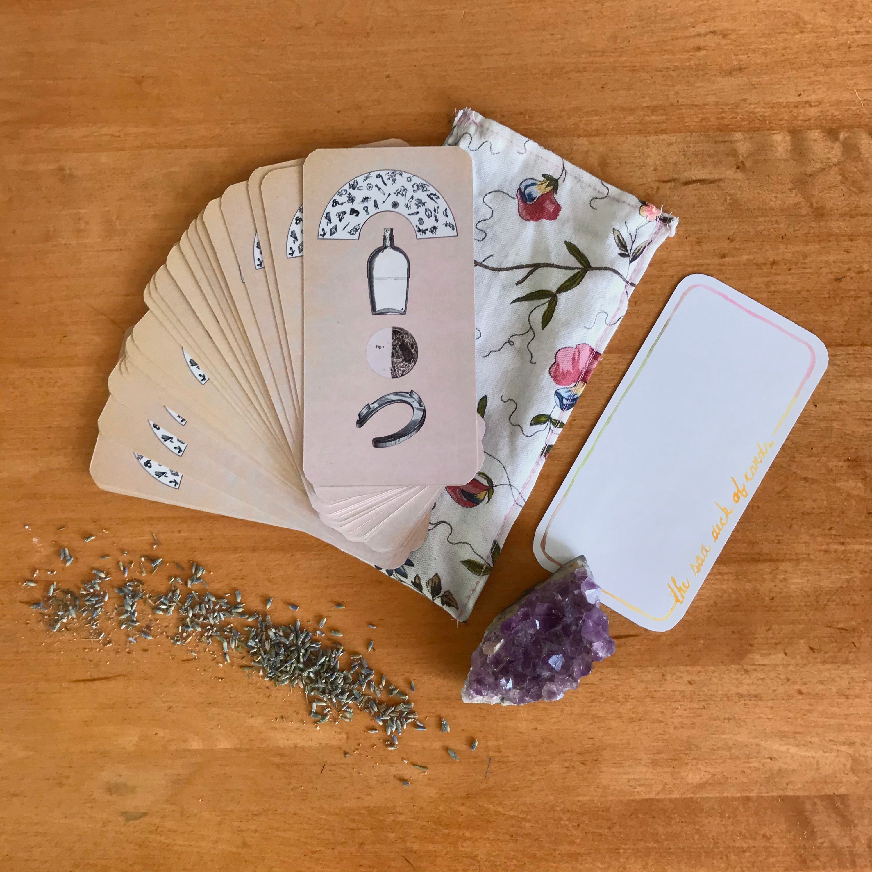 The Sad Deck of Cards, Tarot Deck, Indie Tarot, Oracle Deck, Witch ...