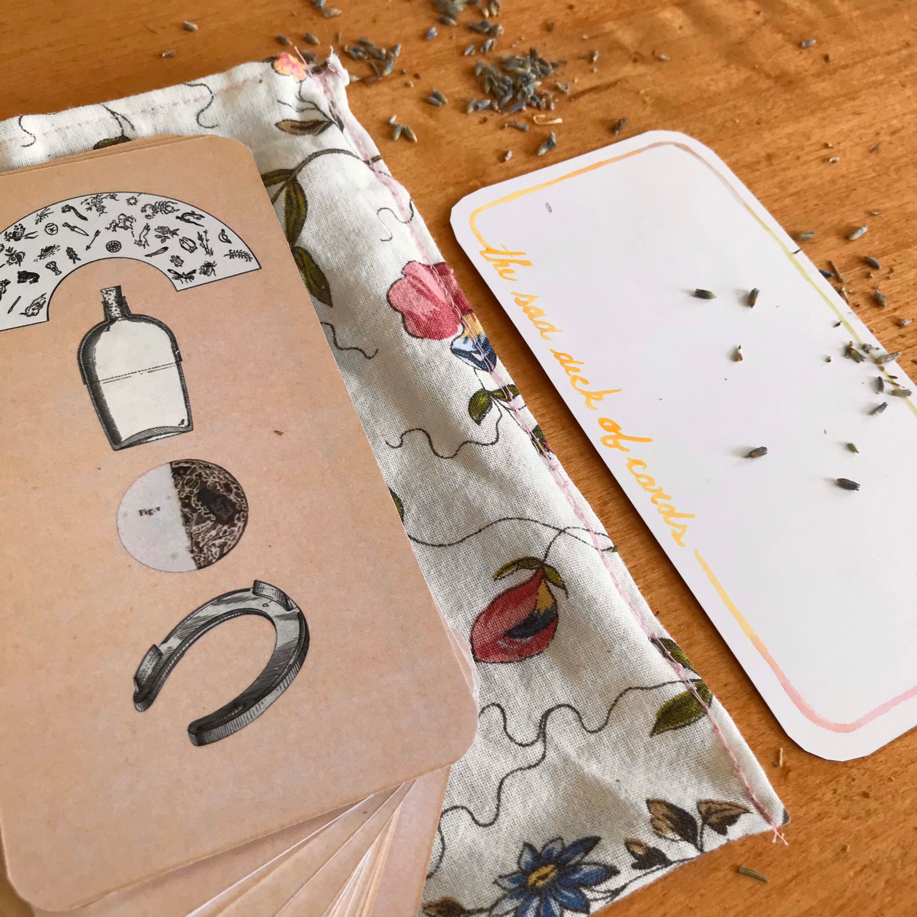 The Sad Deck of Cards, Tarot Deck, Indie Tarot, Oracle Deck, Witch - Etsy