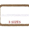 Rope Embroidery Design - Instant Download - Etsy