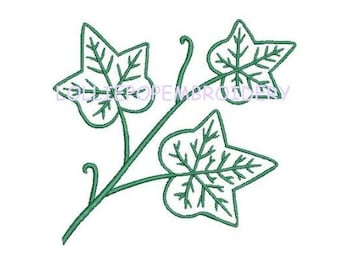 Embroidery Design Ivy - Etsy