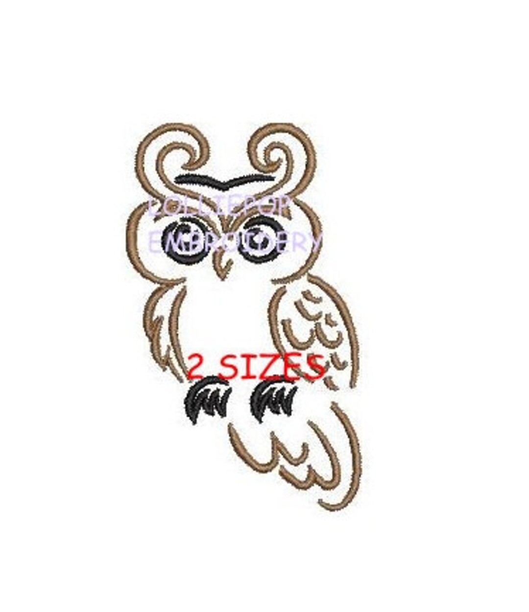 Instant Download - Owl * Machine Embroidery Design - Etsy