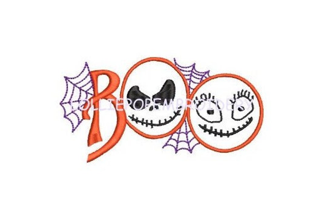 Instant Download - Boo * Machine Embroidery Design - Etsy