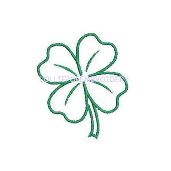 Shamrock Embroidery Design - Etsy