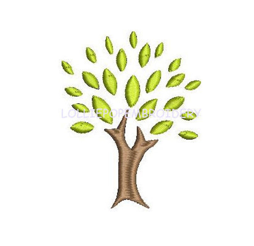 Instant Download - Tree * Machine Embroidery Design - Etsy