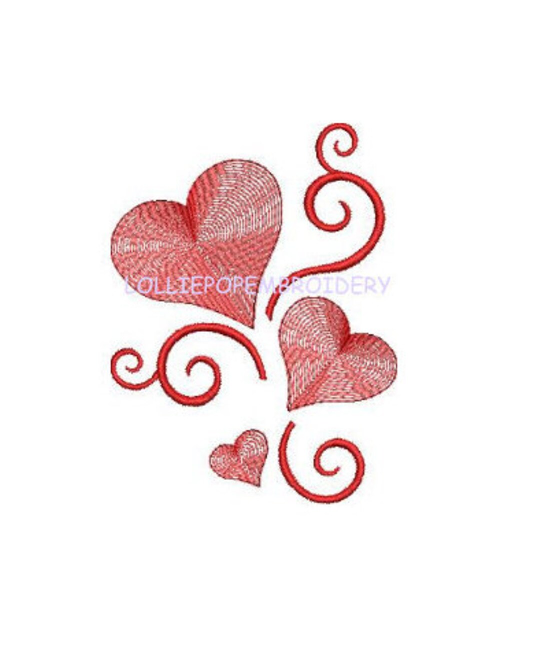 Instant Download - Heart Border * Machine Embroidery Design - Etsy