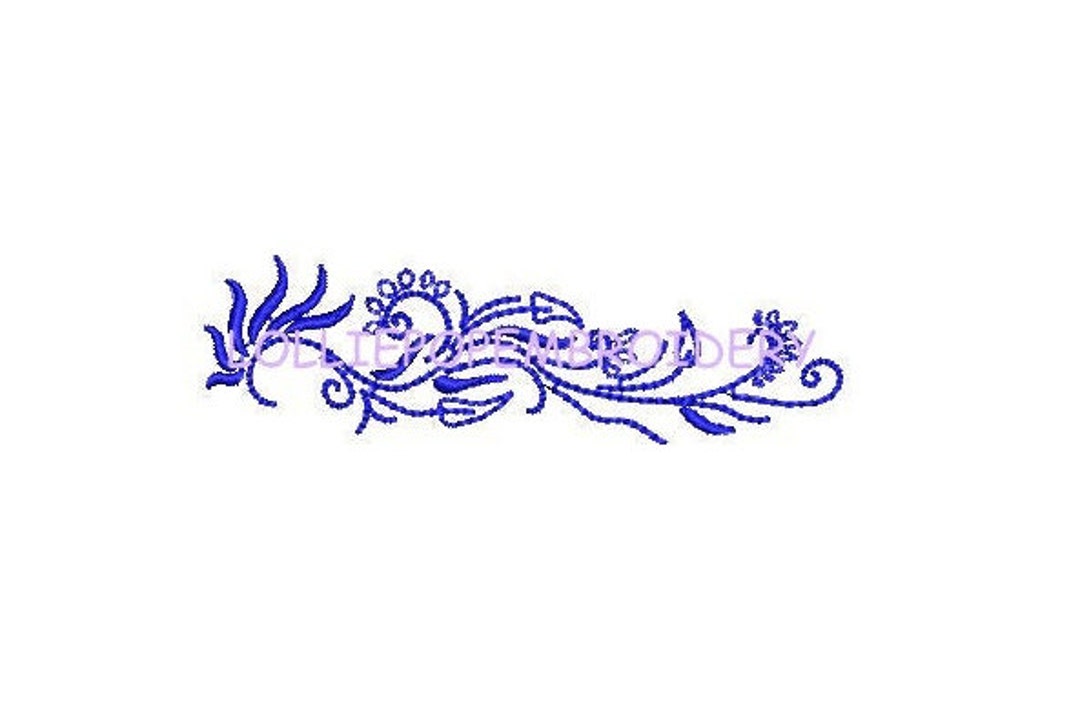 Instant Download - Fancy Border * Machine Embroidery Design - Etsy
