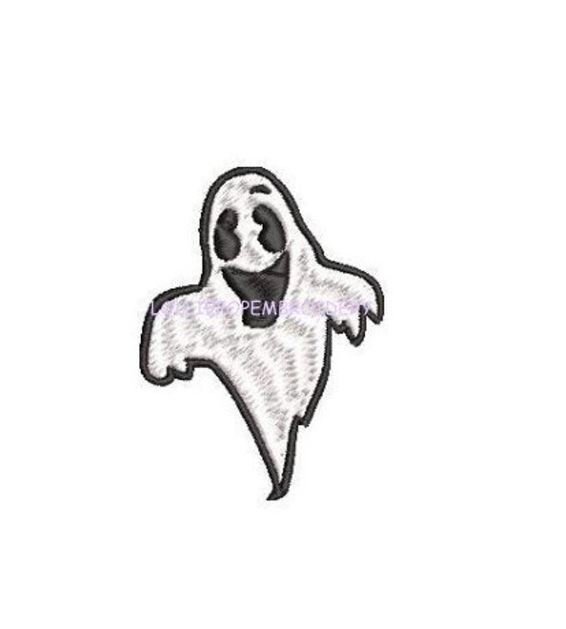 Instant Download Ghost Machine Embroidery Design | Etsy