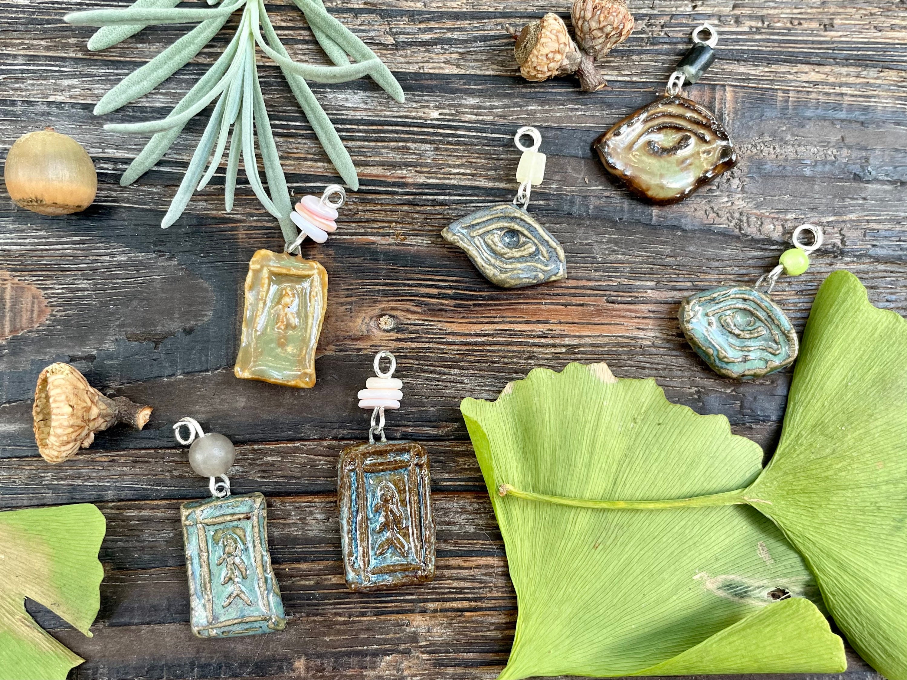 Fish Runes Necklace on Sterling Silver Chain - Etsy