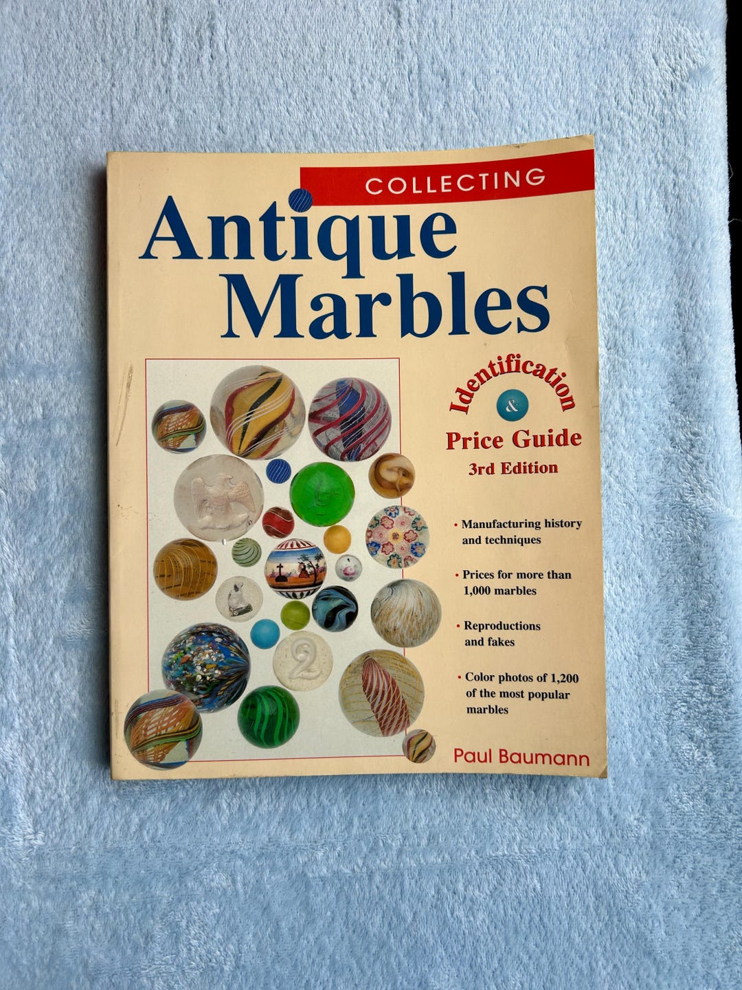 Collecting Antique Marbles : Identification & Price Guide by Paul Baumann Marble Book for ...