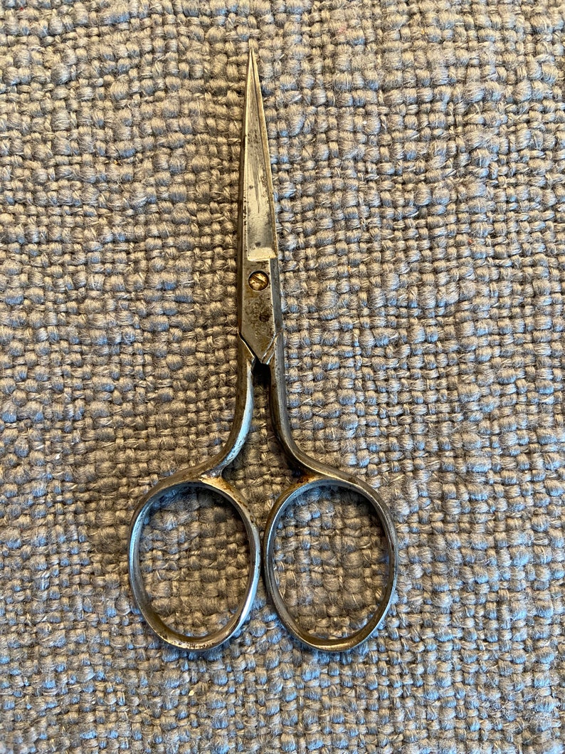 Antique Crown Cutlery Scissors Needlework Scissors Sewing - Etsy