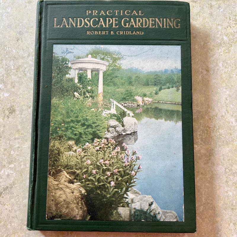 Vintage Garden Book - Etsy