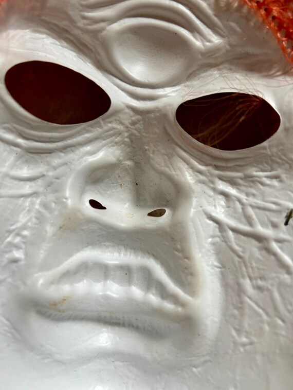 Vintage Cyclops With Orange Hair Halloween Mask- Vint… - Gem