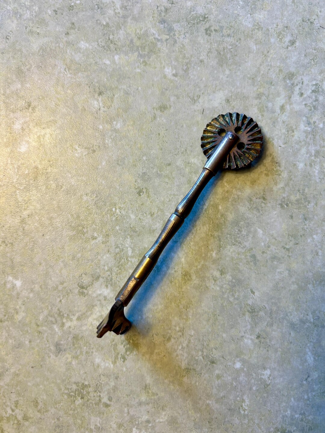 Vintage Brass Pie Crust Crimper Germany- Early 1900s Pastry Edger ...