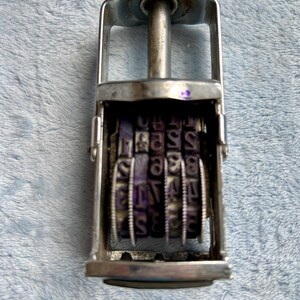 Vintage Garvey King Size Ink Price Stamp Marker - 2 Guys Grocery Stamp ...