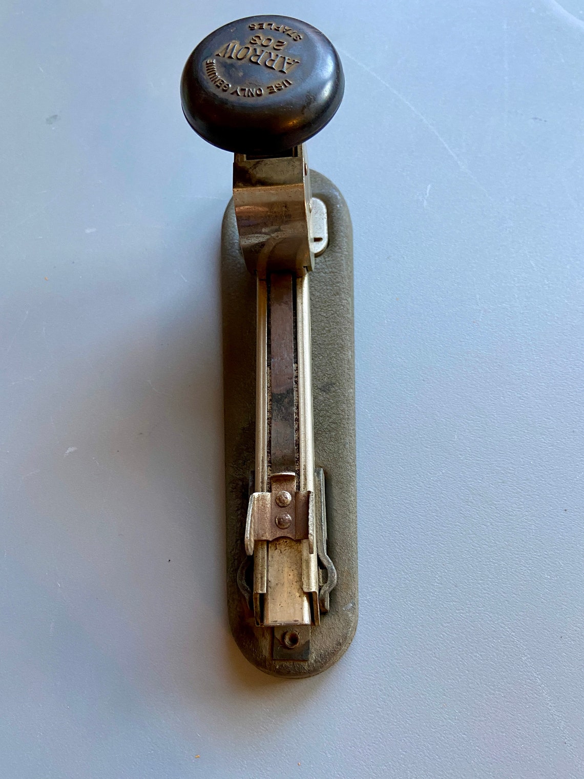 Vintage 1930s Art Deco Arrow Stapler vintage Fastener Use - Etsy