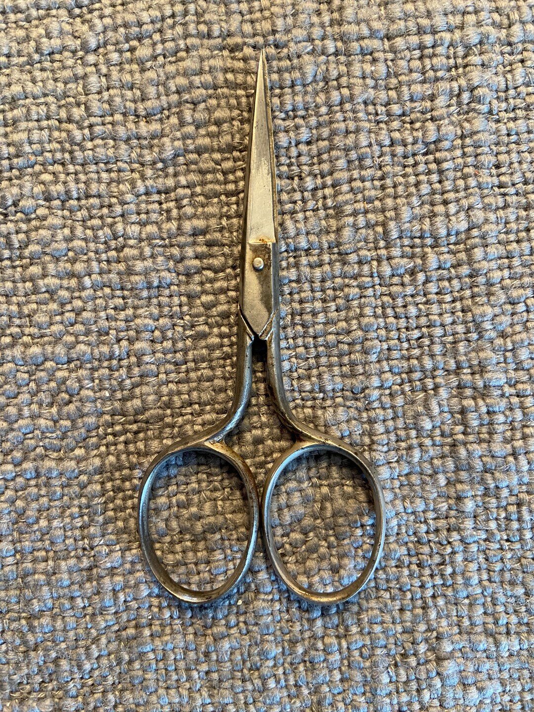 Antique Crown Cutlery Scissors - Needlework Scissors - Sewing Scissors ...