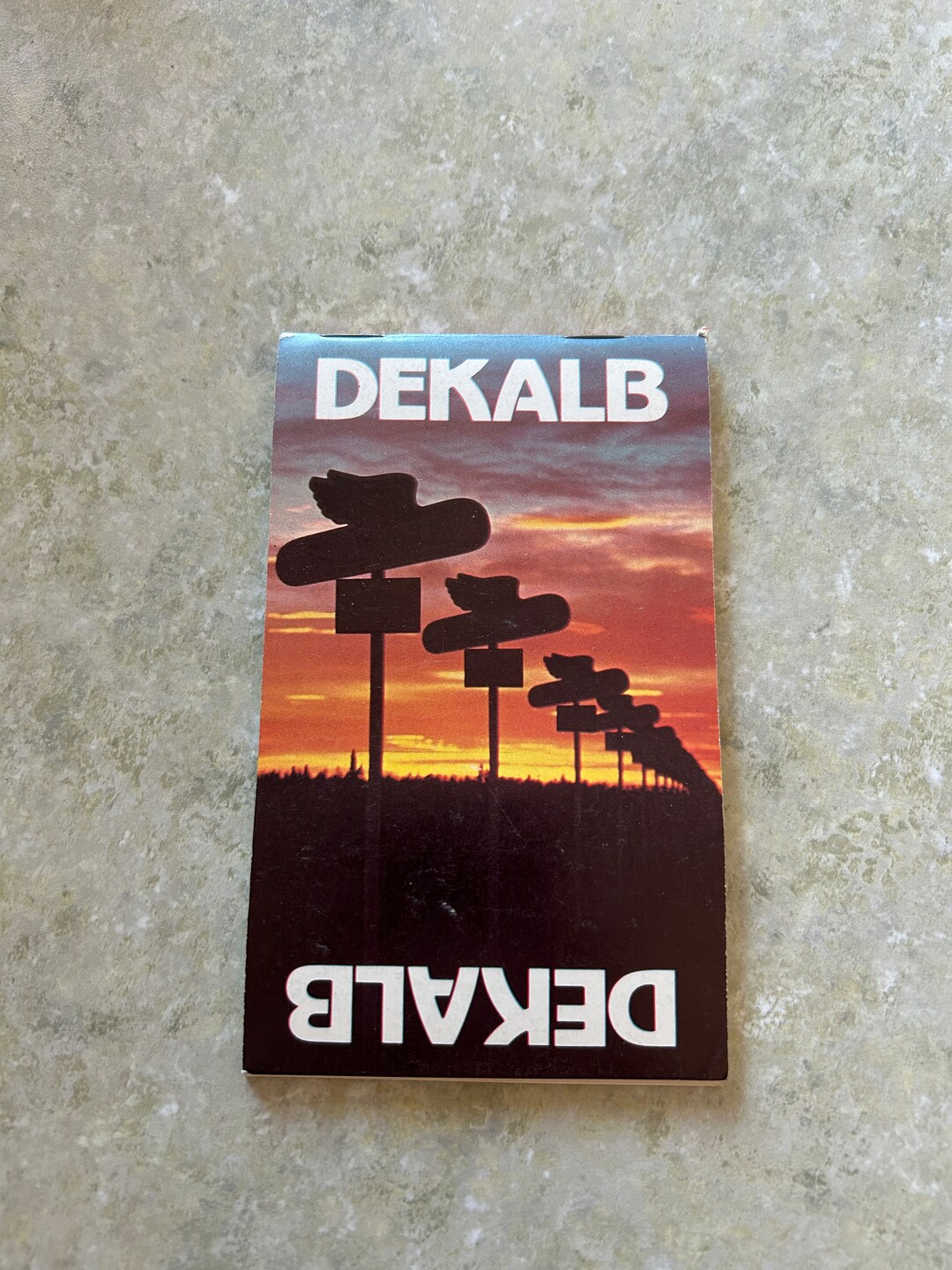 Vintage 1980s Dekalb Seed Advertising Note Pad - Farmers Memo Book ...