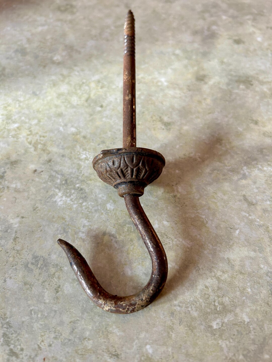 Antique Ceiling Hook for Plant or Light Vintage Hardware Primitive Hook ...