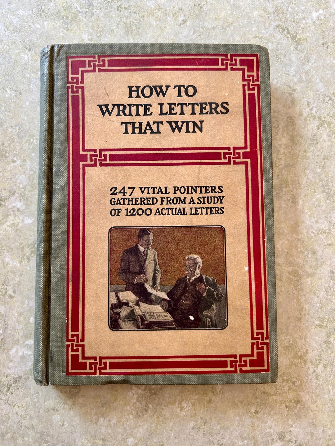 Antique How to Write Letters That Win- Vintage School House - 247 Vital ...