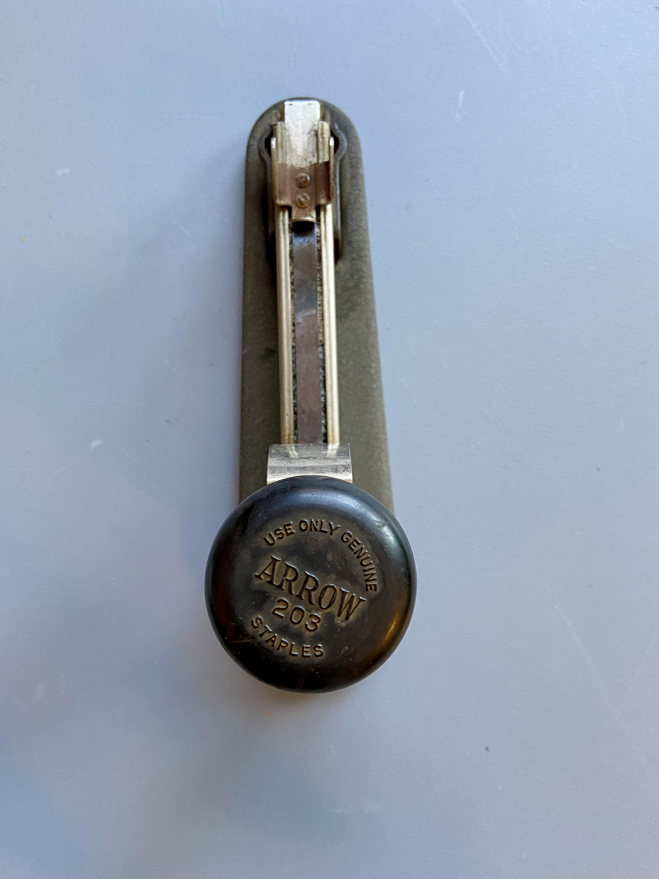 Vintage 1930s Art Deco Arrow Stapler vintage Fastener Use - Etsy
