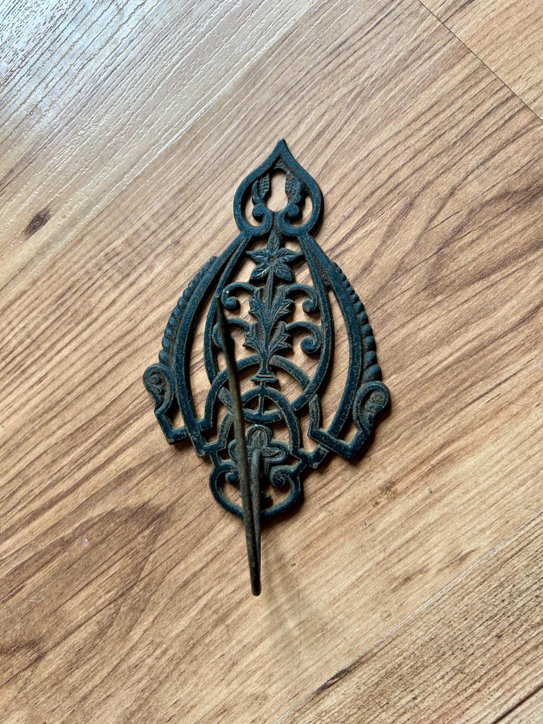 Vintage Receipt Spike - Vintage Office Decor - Receipt Holder - Paper ...