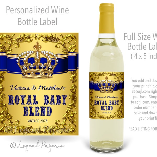 Royal Prince Bottles - Etsy