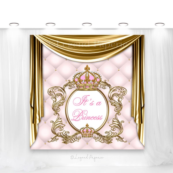 Pink Gold Backdrop - Etsy