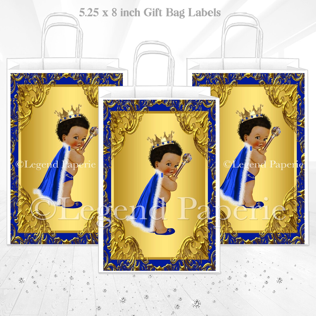 Prince Favor Bag Label,prince Gift Bag Label,prince,prince Gift Bag ...