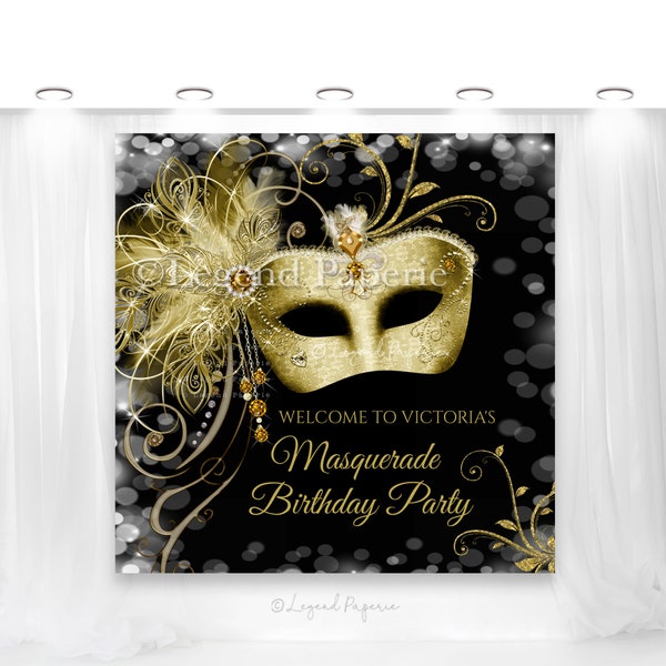 Masquerade Backdrop - Etsy