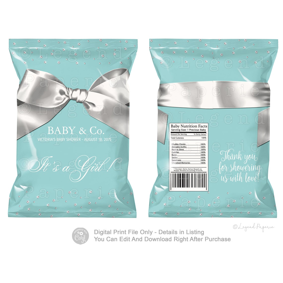 Baby & Co Baby Showerbaby and Company Baby Showerbaby Co | Etsy