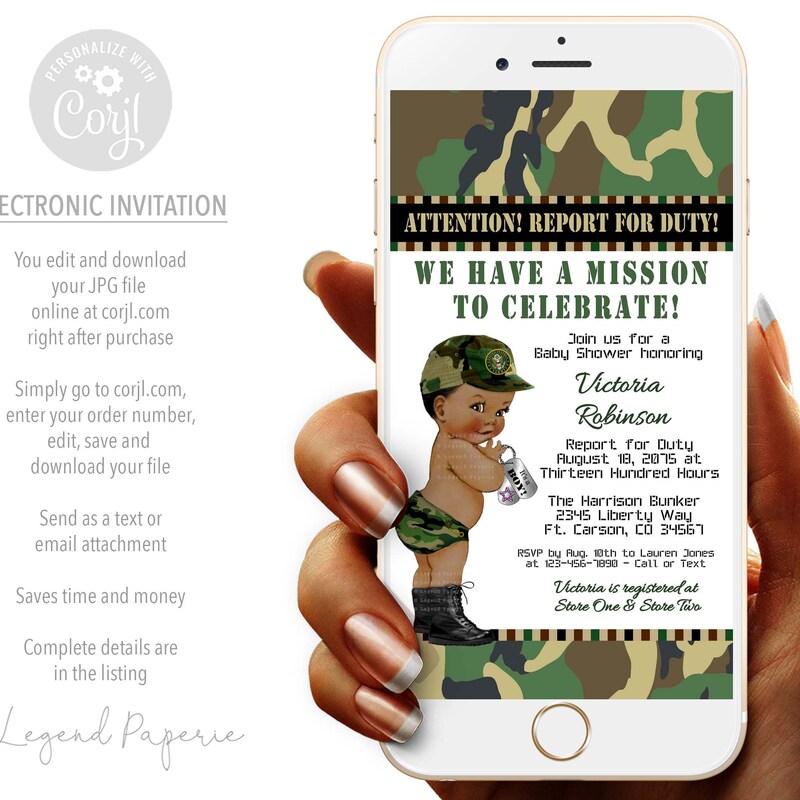 Baby Military - Etsy