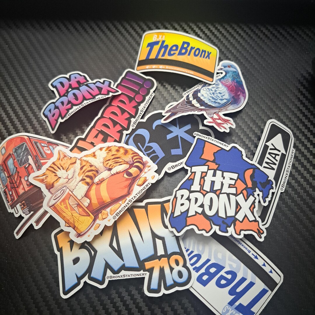 The Bronx Stickers Vol.1 - Etsy