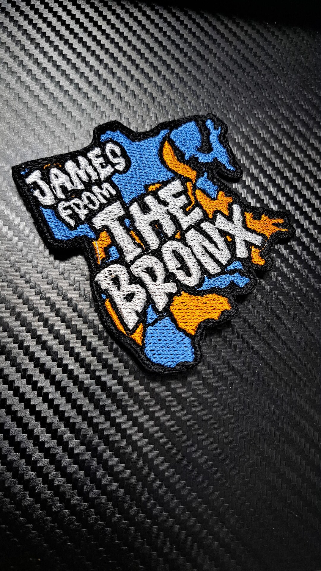 CUSTOM NAME the Bronx Borough Embroidery Patch - Etsy