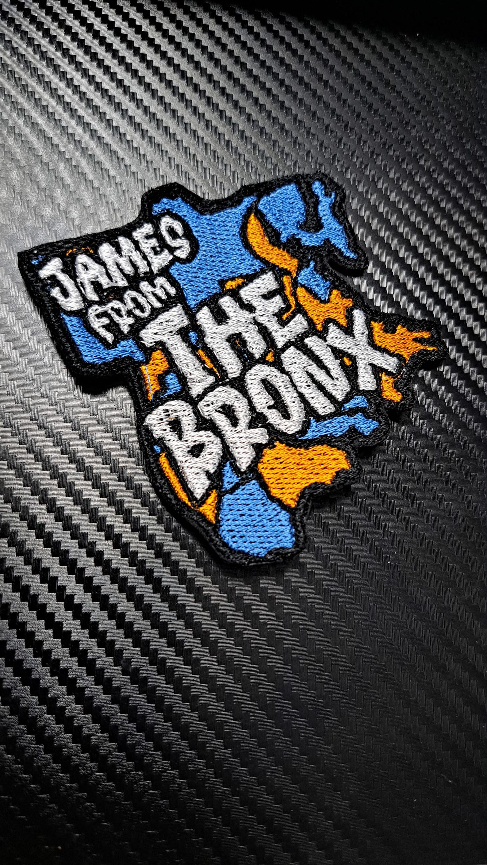 CUSTOM NAME the Bronx Borough Embroidery Patch - Etsy