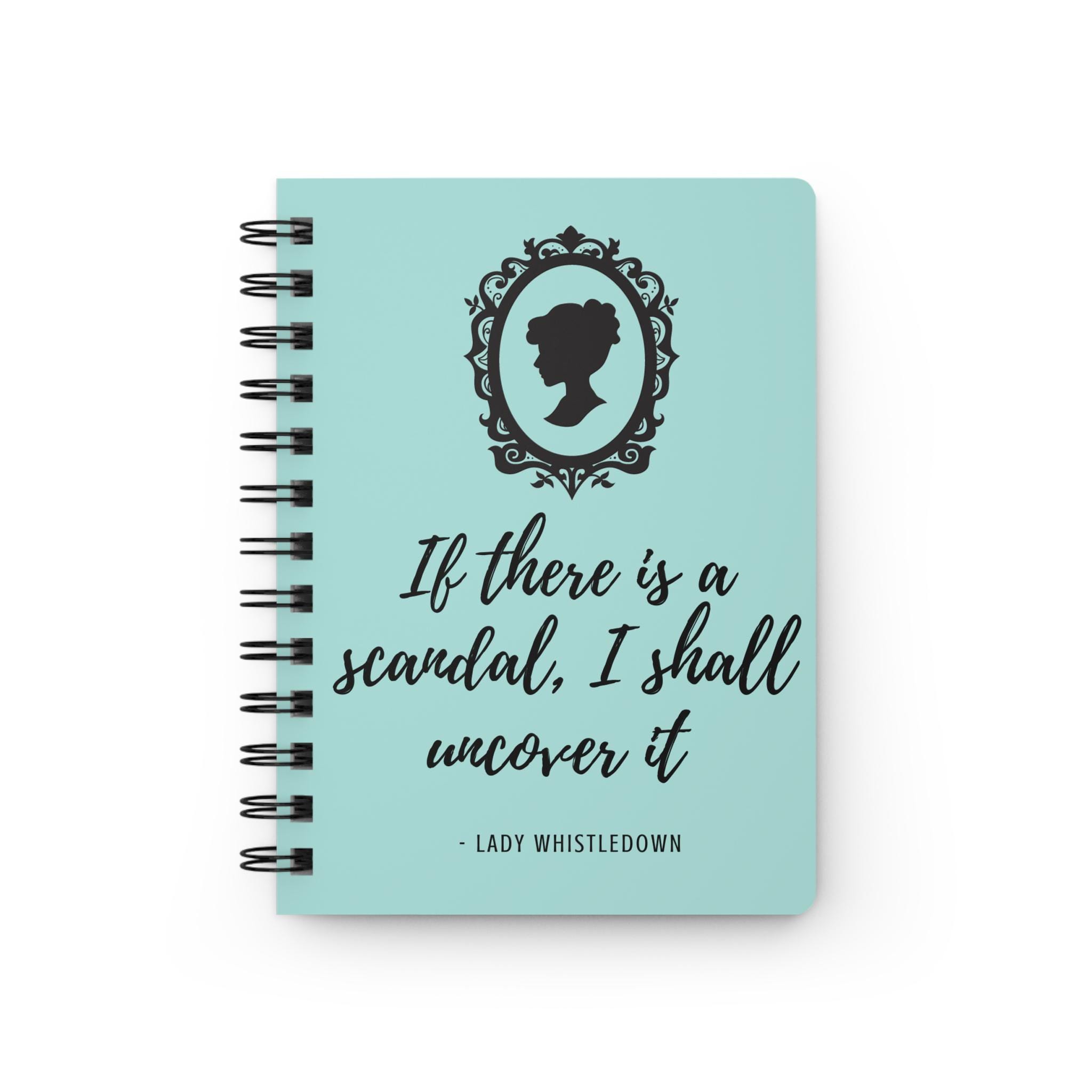 Bridgerton | Spiral Notebook | Journal | Lady Whistledown | If There is ...