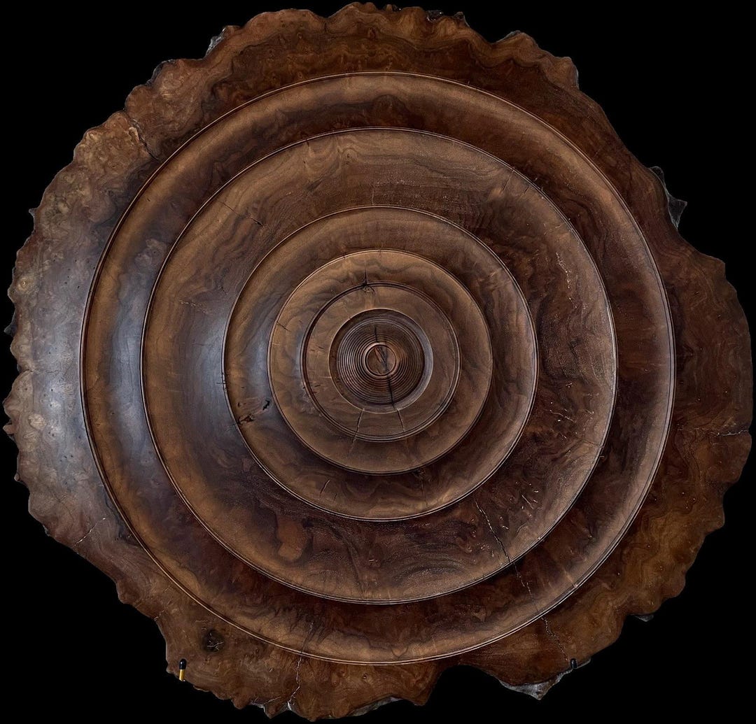 Claro Walnut Burl Wall Hanging Wall Decor - Etsy