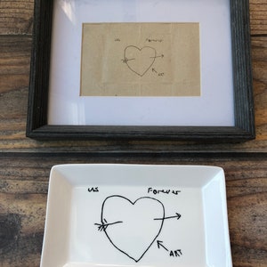 Turn a Cherished Drawing or Note Into a Personalized Jewelry Dish ...