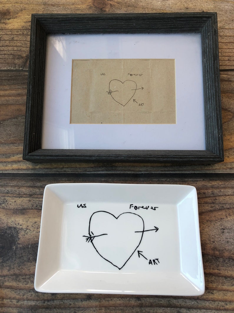 Turn a Cherished Drawing or Note Into a Personalized Jewelry - Etsy