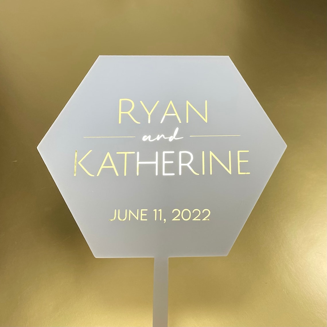 Acrylic Cake Topper, Wedding Cake Topper, Personalized Cake Topper ...