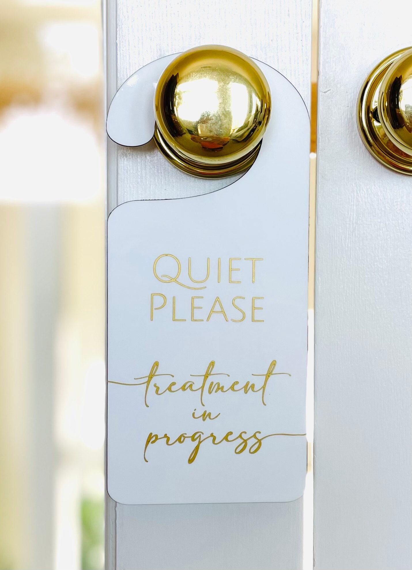 Personalized Door Hangers Privacy Door Hangers Do Not | Etsy