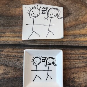 Turn a Cherished Drawing or Note Into a Personalized Jewelry Dish ...