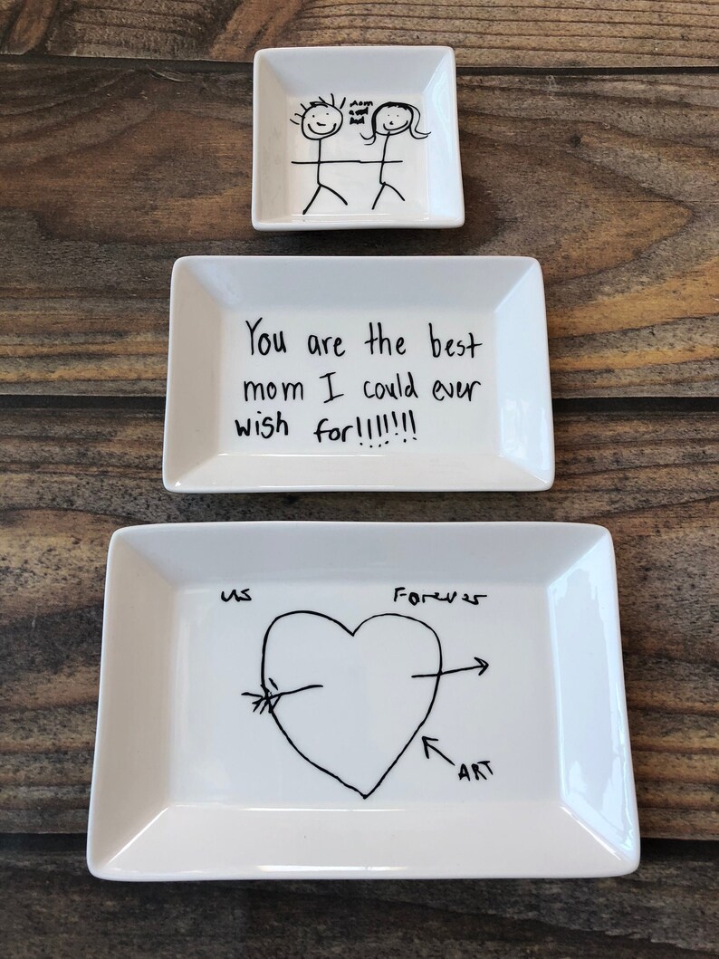 Turn a Cherished Drawing or Note Into a Personalized Jewelry - Etsy