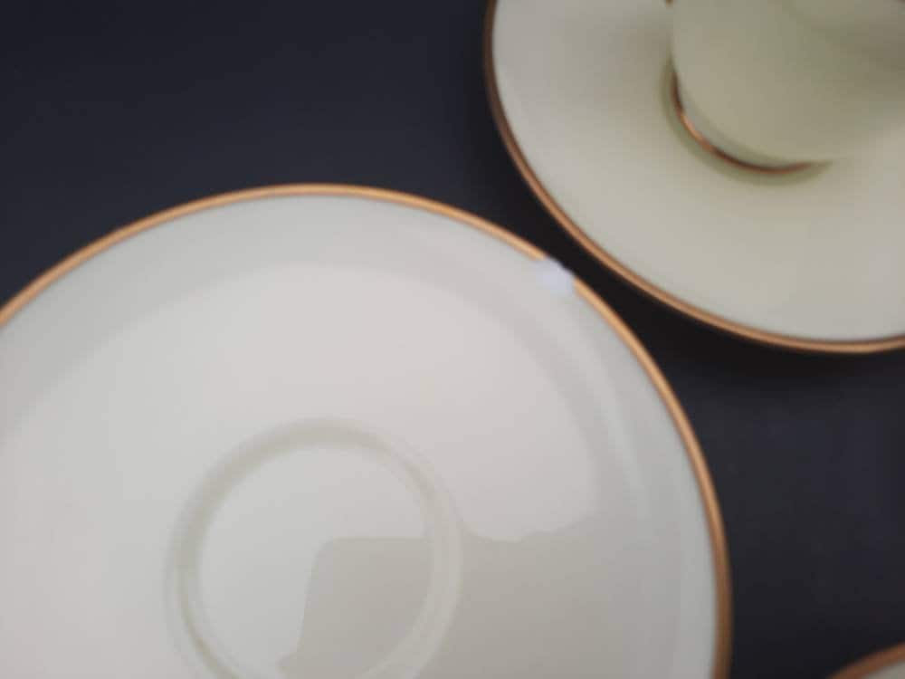 Wedgwood Gold Bone China White Gold Rim Tea Set Vintage - Etsy