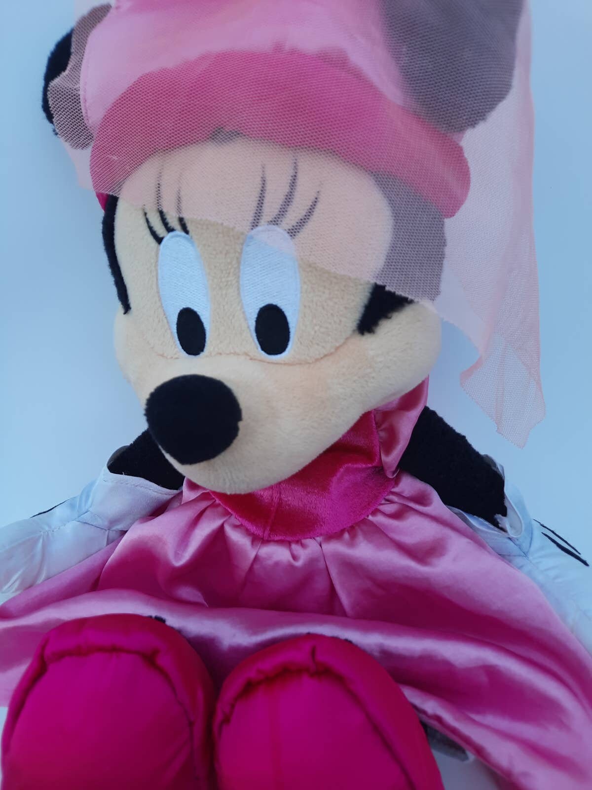 Disney Minnie Mouse Pink Princess Plush Vintage - Etsy