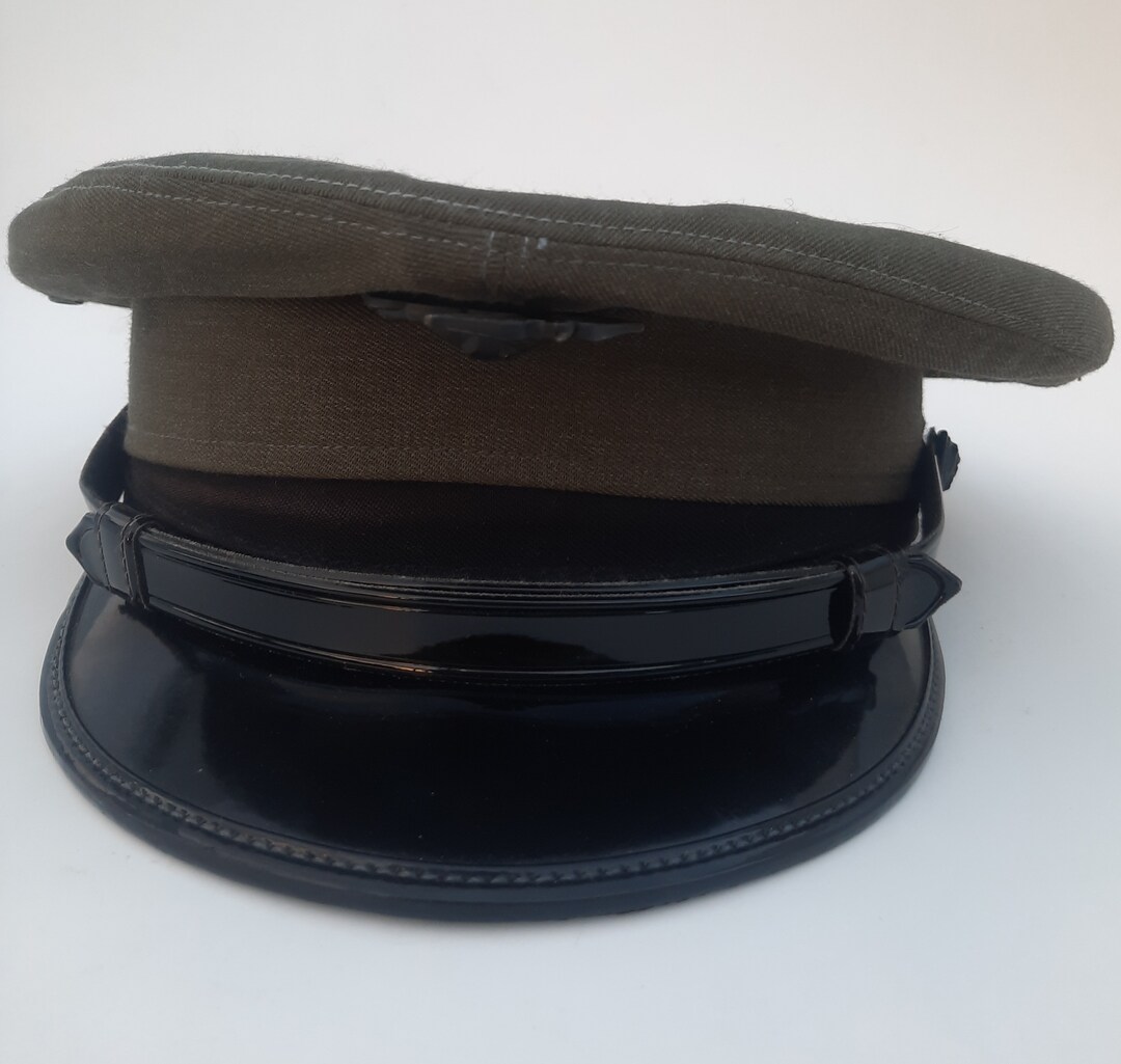 USMC Marine Corps Officers Cap Hat WW2 Era Vintage - Etsy