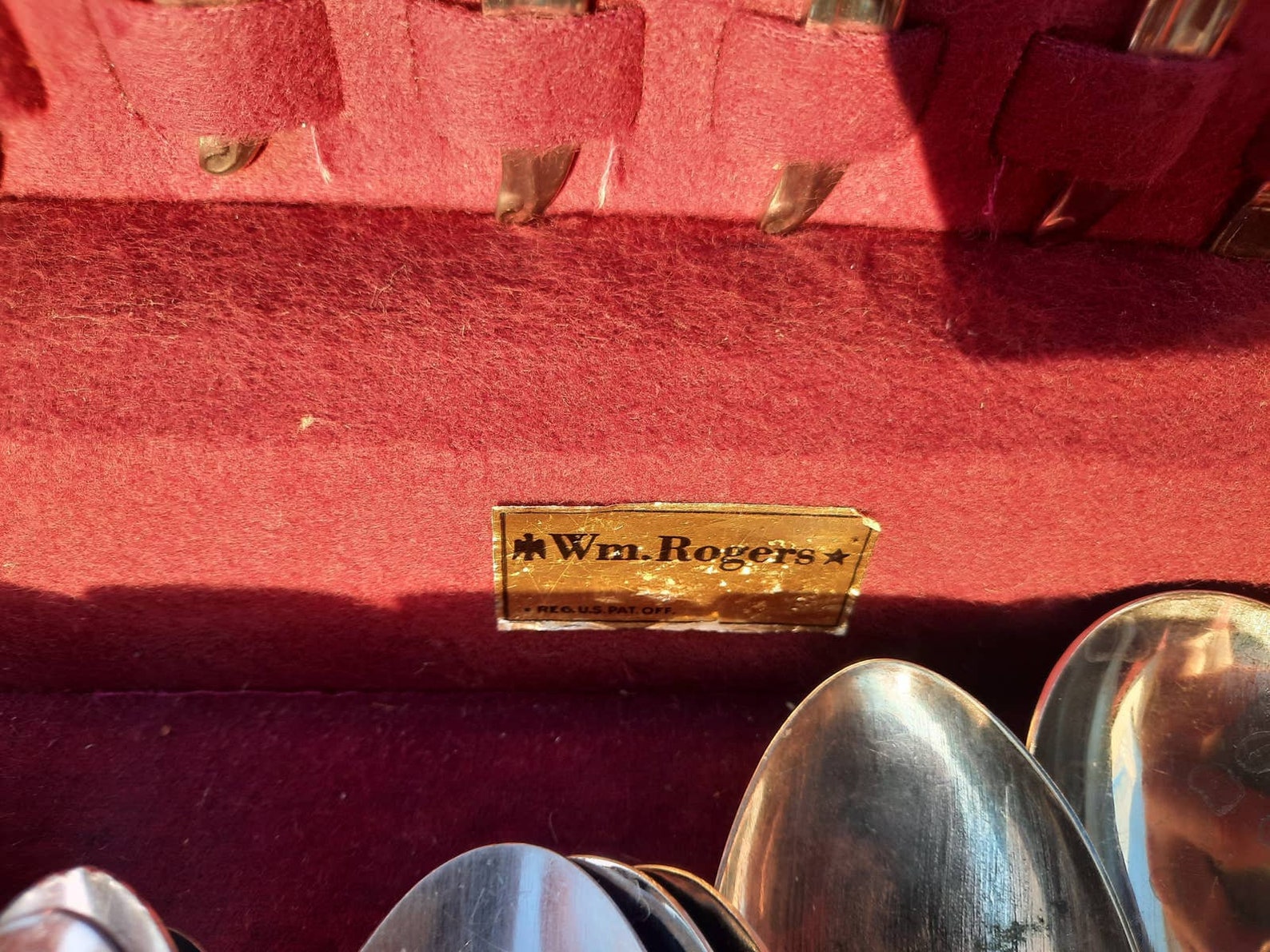 William Rodgers Silverware Set in Box Vintage - Etsy